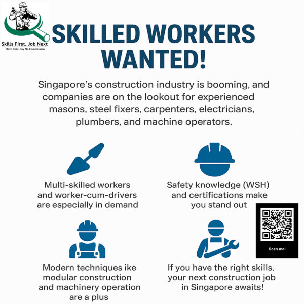 🔨 Skills in Demand for Skilled Labour in Singapore’s Construction ...